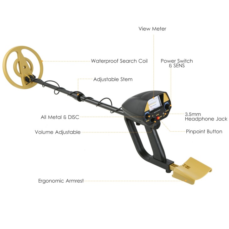 Kézi Qc1039 Underground Metal Detector High Sensitivity Pontosság ...