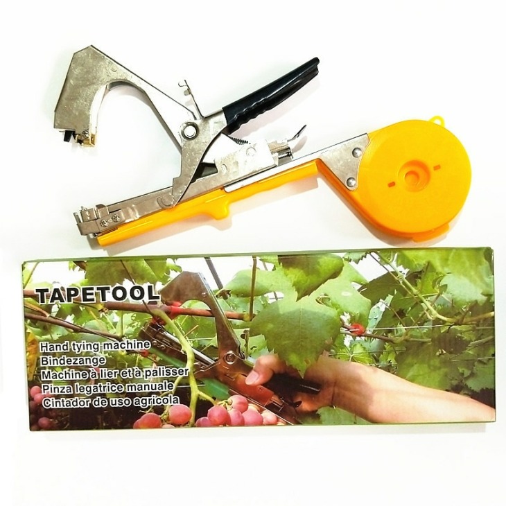 Plant Árukapcsolás Tapetool Tapener Machine Kerti Zöldség Gyümölcs ...
