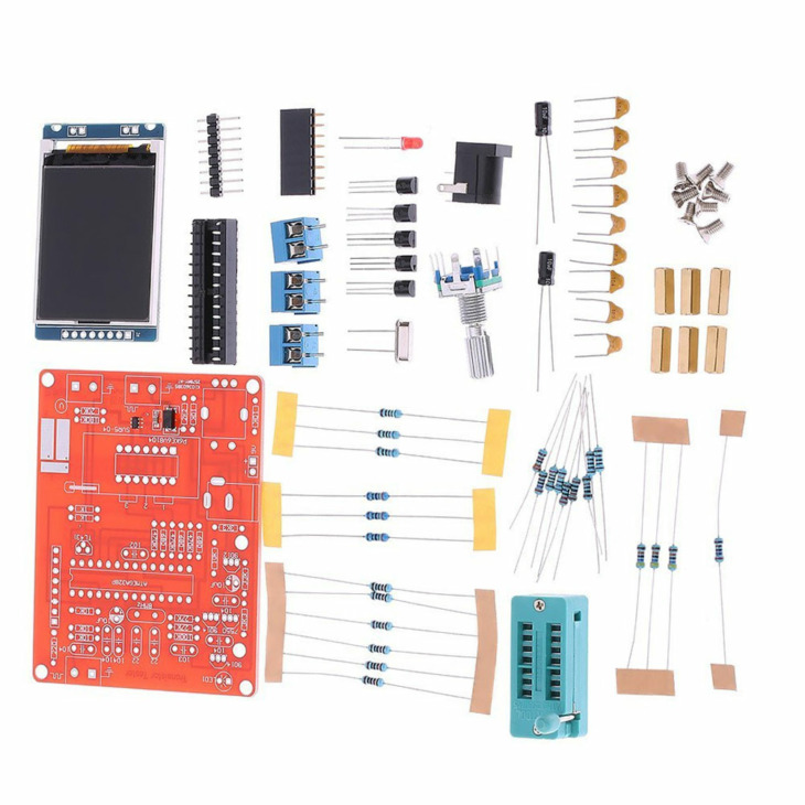 Gm328 Tranzisztor Tesztermérő Diy Kit Gm328 Multi-Használat Digitális ...