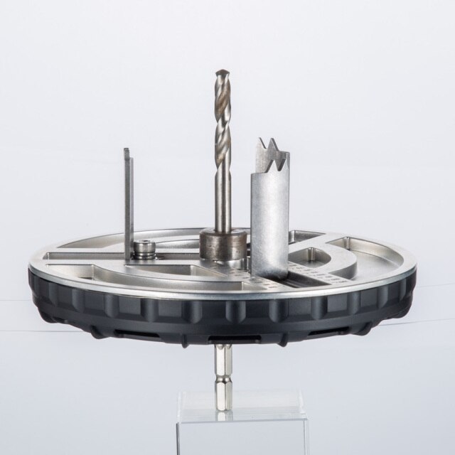 Zezzo® Állítható Ökölvívó Saw E901 Faipari Hole Driller Elektromos Fúró ...