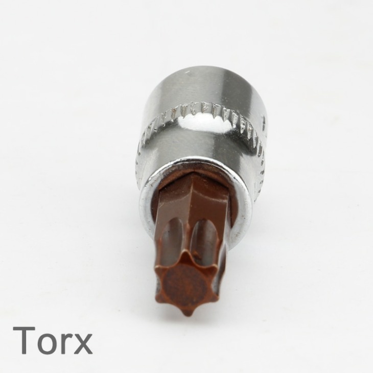 21Db 1/4 “6.35Mm Meghajtó Torx Star Bit Socket Készlet Készlet ...