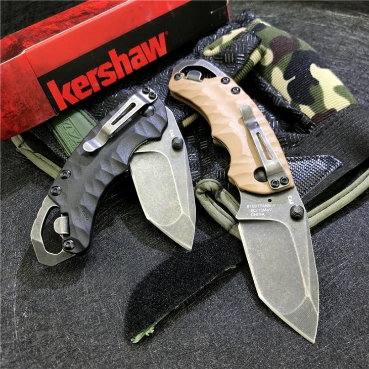 Kershaw 8750 Összecsukható Kés 8Cr13Mov Penge Kültéri Taktikai Kemping ...