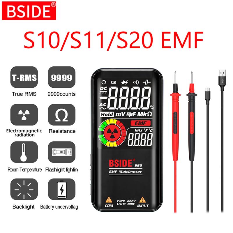 Bside Digitális Multiméter S10 S11 S20 Emf Tester Detector Profesional ...