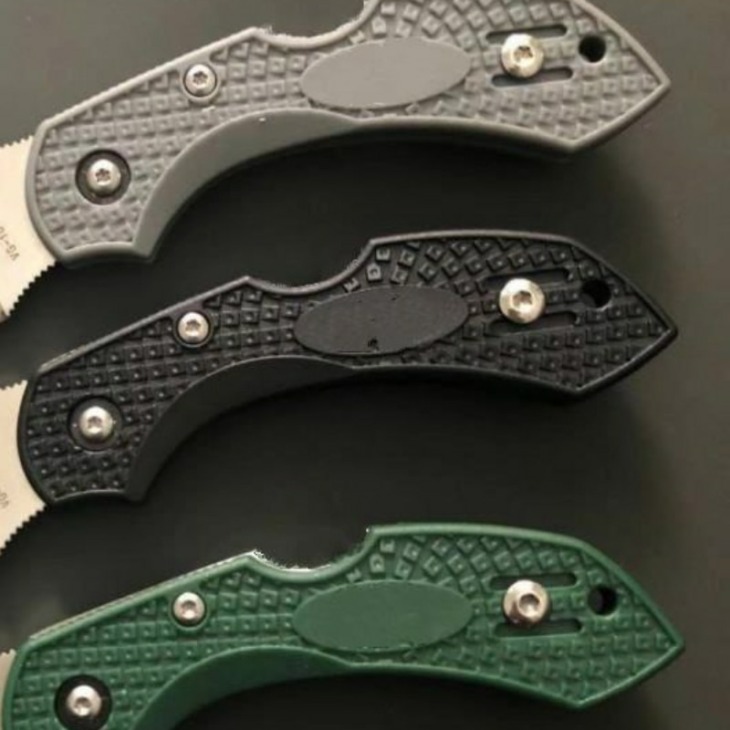 C28 Mini Összecsukható Kés 440 Blade Nylon Szál Fogantyú Zsebkés ...