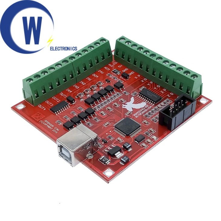 Breakout Board Cnc Usb Mach3 100Khz 4 Axis Interface Driver Motion ...