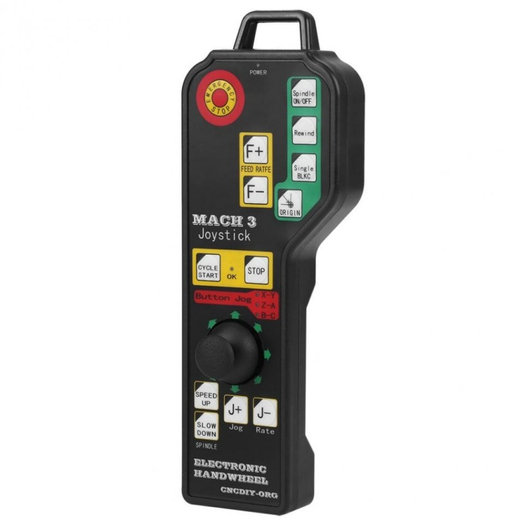 Cnc Controller Gravírozó Gép Kézi Kézi Vezérlő Usb Csatlakozó 6 ...