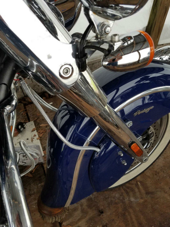 Chrome Pvc Motorkerékpár Kábelfedél Illeszkedik Motorkerékpár Atv ...