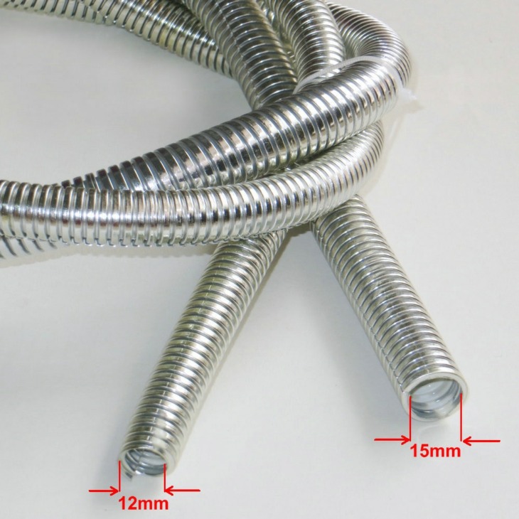 Chrome Pvc Motorkerékpár Kábelfedél Illeszkedik Motorkerékpár Atv ...