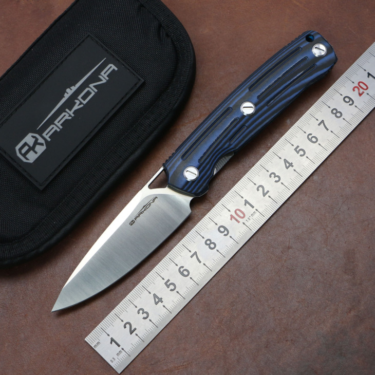 Arkona Csalán F 2021 Új Összecsukható Kés K110 Blade Steel Mecarta ...