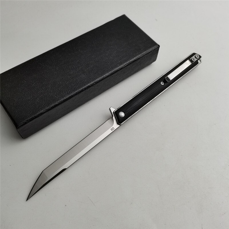 Hwzbben J149 Folding D2 Penge Survival Pocket Kis Flipper G10 Handle ...