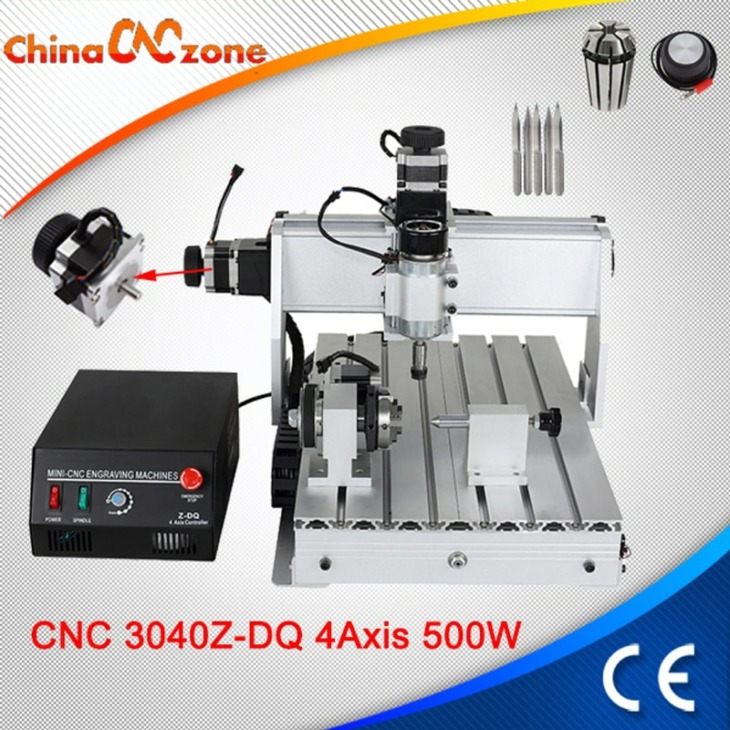 Cnc 3040 3Axis Marás Gravírozó Gép 500W Cnc 3040Z Usb Mach3 Fa Router ...