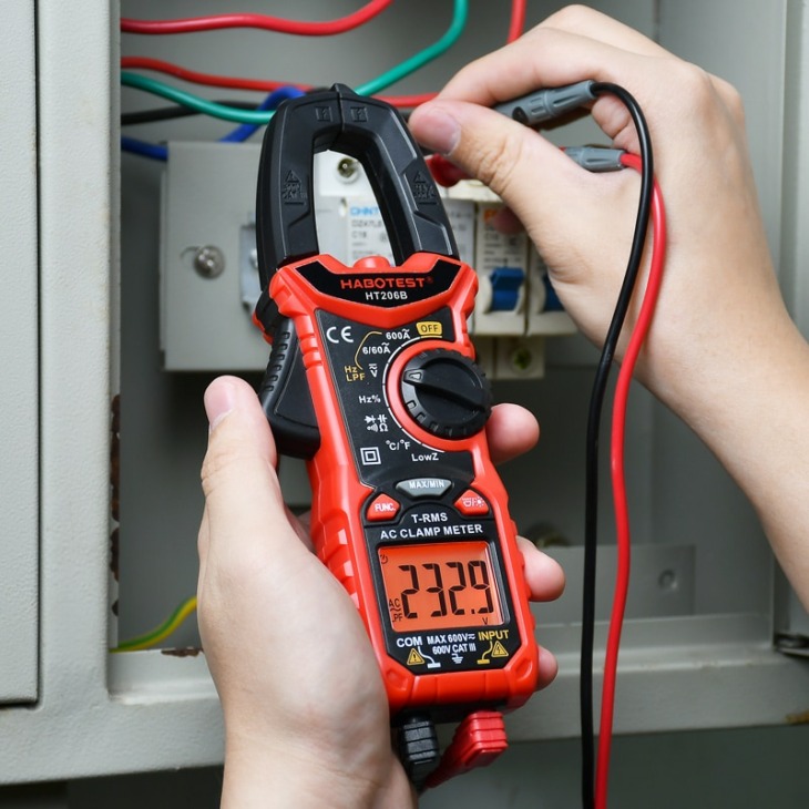 Habotest Ht206B Digitális Lakatfogó True Rms Kapacitás Hz Ohm ... Habotest Ht206B Digitális Lakatfogó True Rms Kapacitás Hz Ohm ...