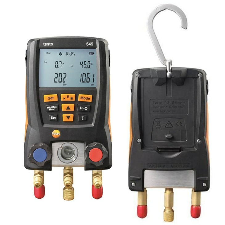 Manifold Digital Mastercool Testo 549 Digitális Csapteleppel ...