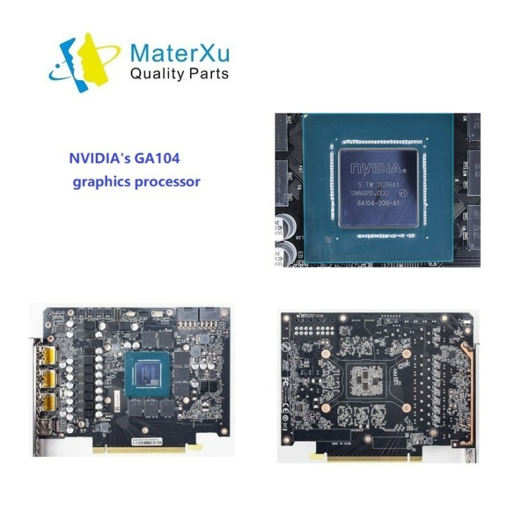 Masterxu Pro Alkatrészek Gpu Nvidia Ga104 Graphia Kártya Processor A ...