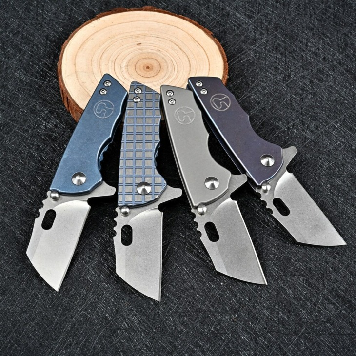 Titán Ötvözet Kawai Pocket Box Cutter Outdoor Kemping Horgász Edc ...