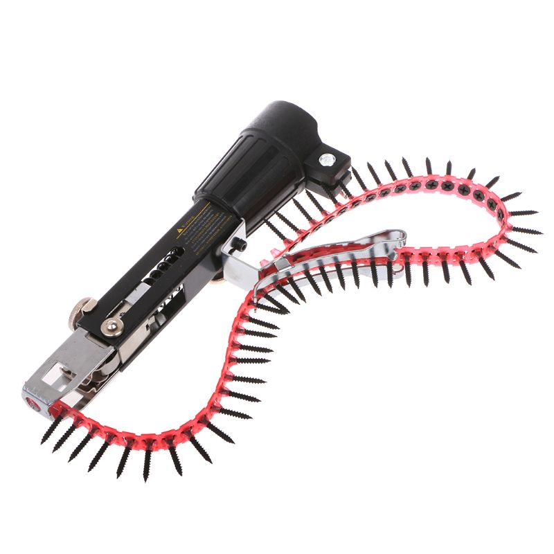Automatikus Csavar Spike Chain Nail Gun Adapter Elektromos Fúró Faipari ...