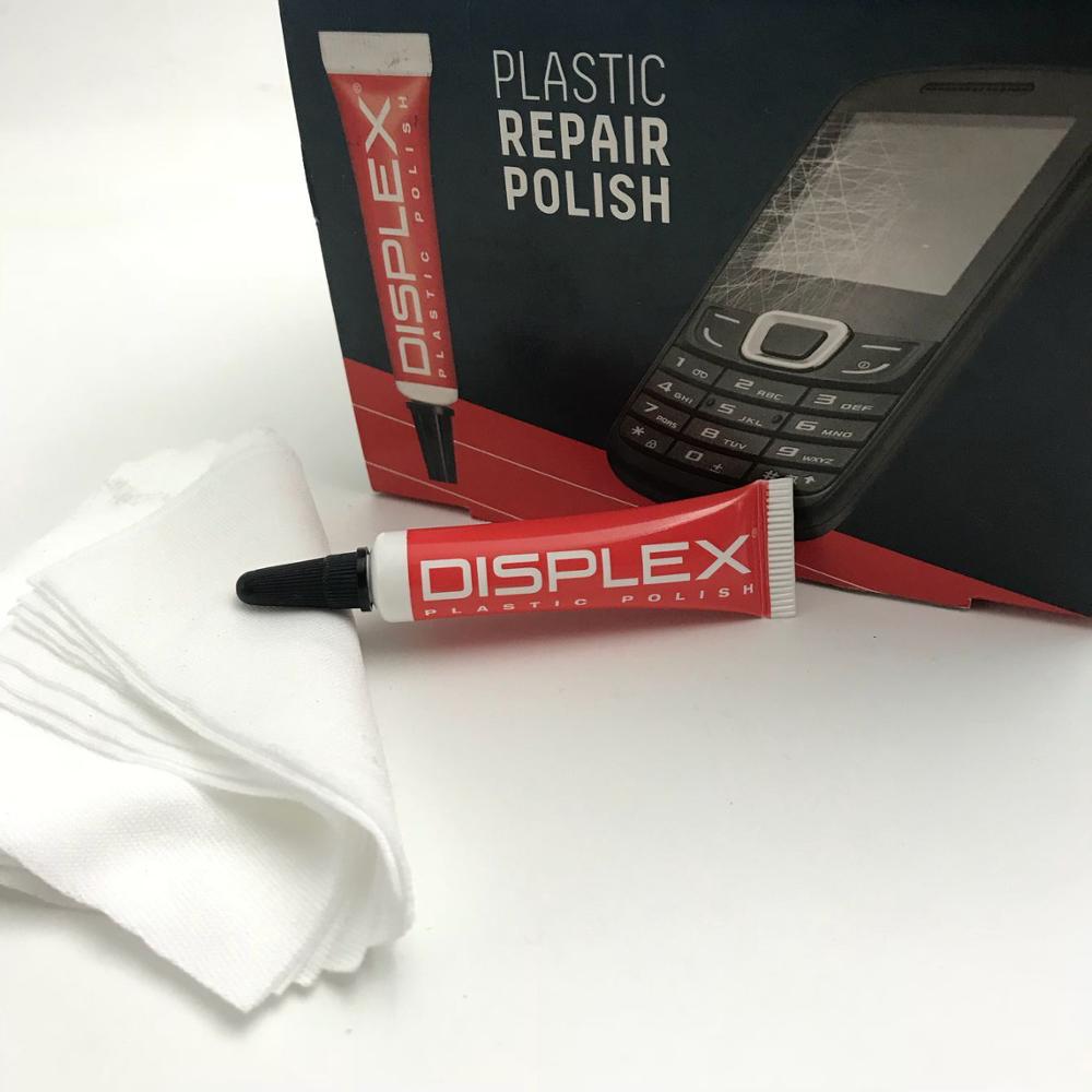 Displex Display Polírozó Krém 5G Scratch Repair Beillesztés, 5 Db Tiszta Törölje A Mobil Telefon ...