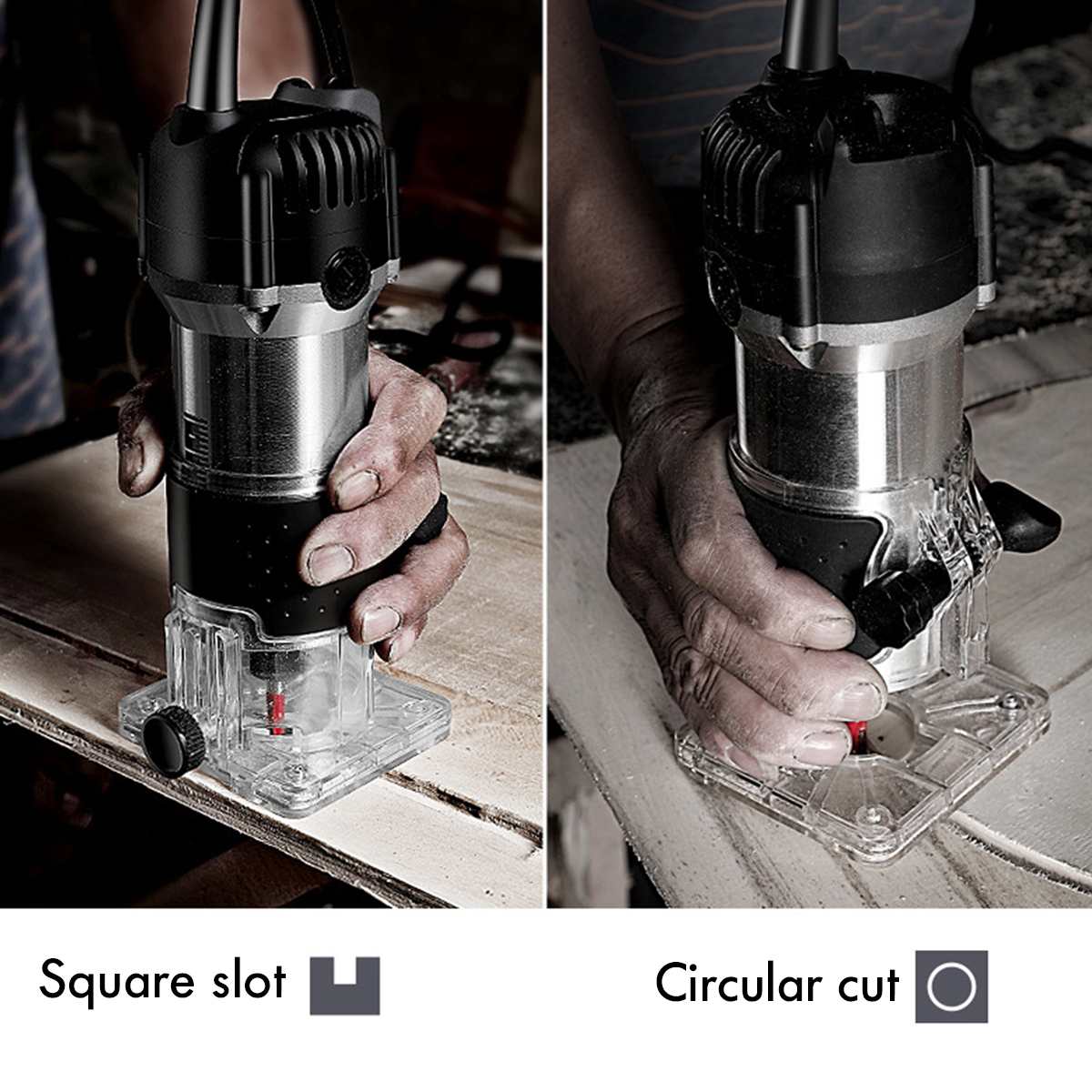 Új 1000W 32000R Wood Router Eszköz Combo Kit Elektromos Famegmunkáló ...