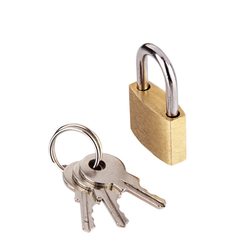 20Mm Kis Réz Lock Keys Bőrönd Lakat Lakat Tároló Szekrények – FIXO.hu