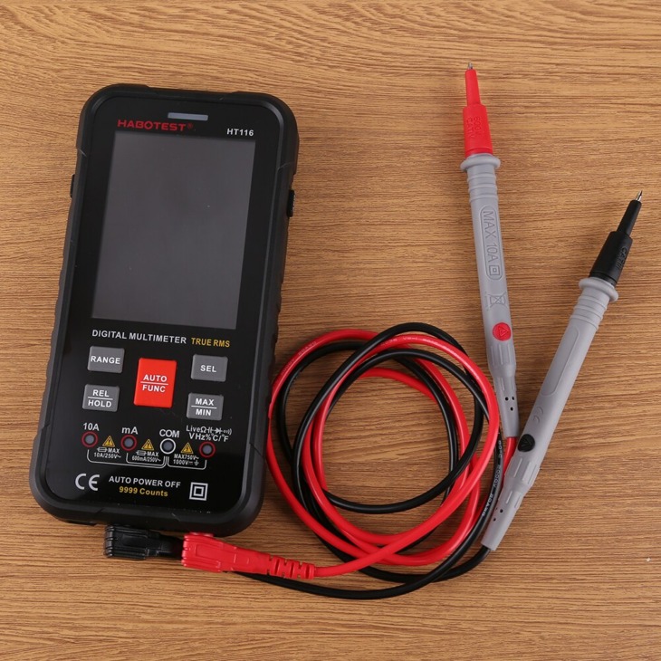 Új 9999 Digitális Multiméter Smart Auto Range 1000V 10A Tesztelőmérő ...