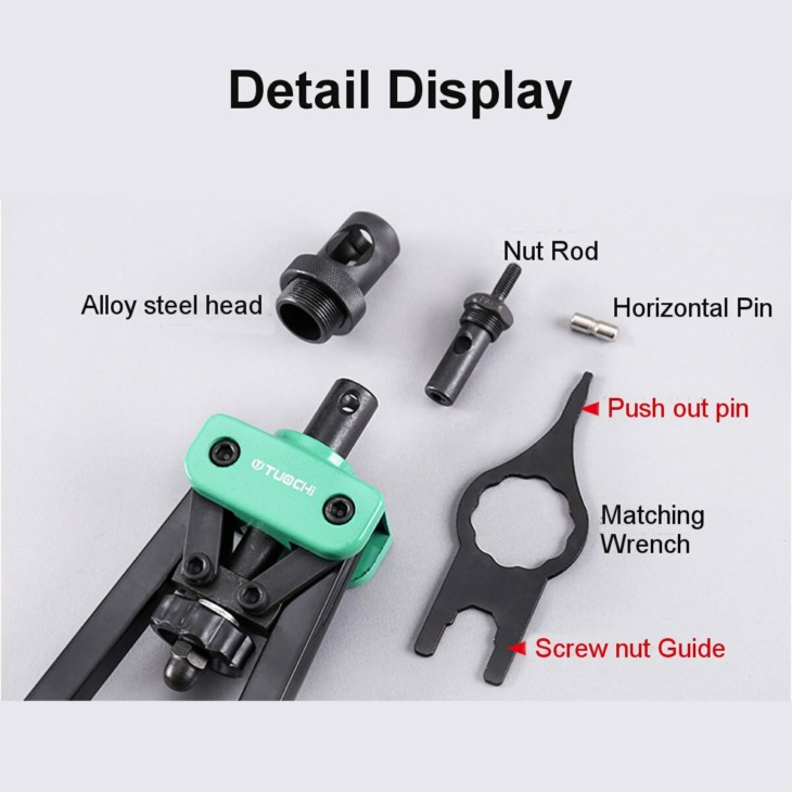 13Inch M3 / M4 / M5 / M8 Riveter Gun Blind Automatikus Riveter Tool ...