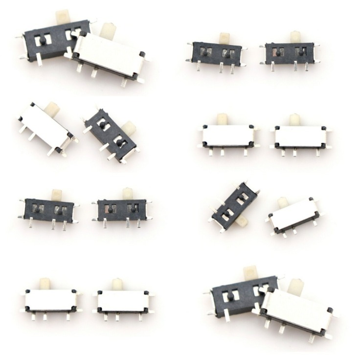 20db 7 Pin Mini Slide Switch On Off 2 Es Helyen Micro Slide Váltókapcsoló Miniatűr Vízszintes