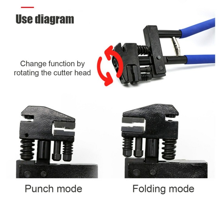 5Mm Lyukasztás Fogók Joggler Lyukasztó Panel Flang Fém Javítás Karimás ...