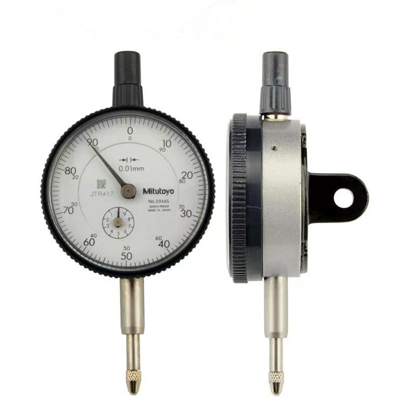 Mitutoyo Dial Jelző 2046S, 0.01Mm X 10Mm Dial Jelző, 0-100, Rug Back, 2. Sorozat, 8Mm Szár – FIXO.hu