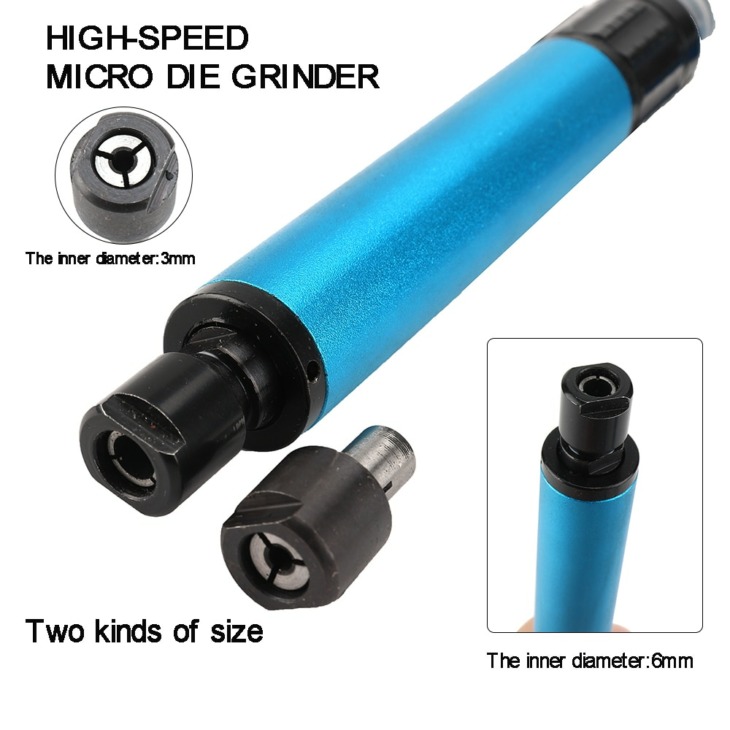 3Mm 6Mm Ipari High Speed Air Micro Die Grinder Mini Ceruza Csiszolása ...
