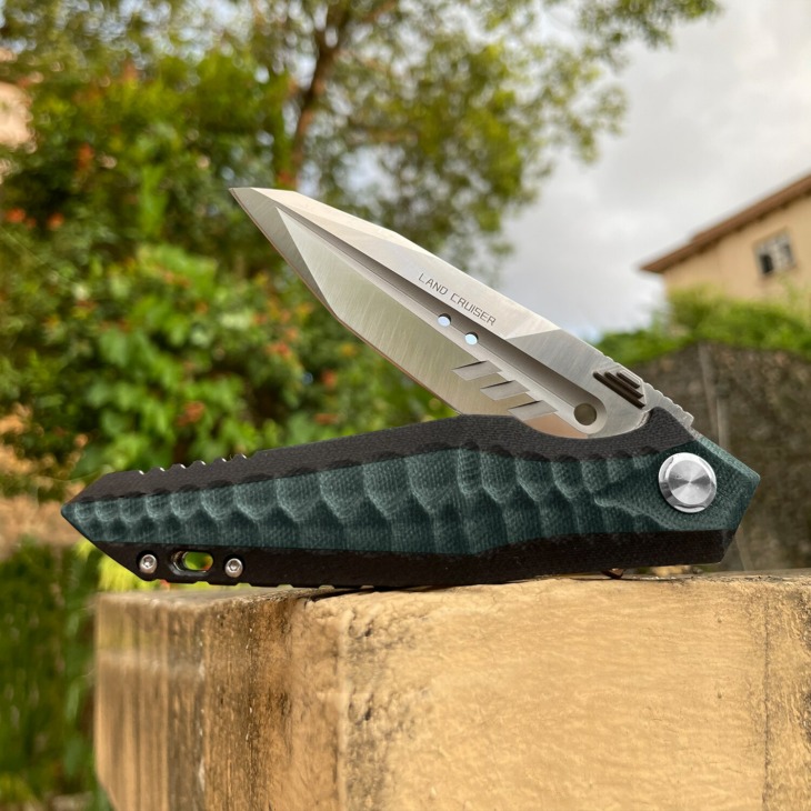 D2 Szerszámacélok Penge G10 Handle Összecsukható Zsebkés Hunting ...