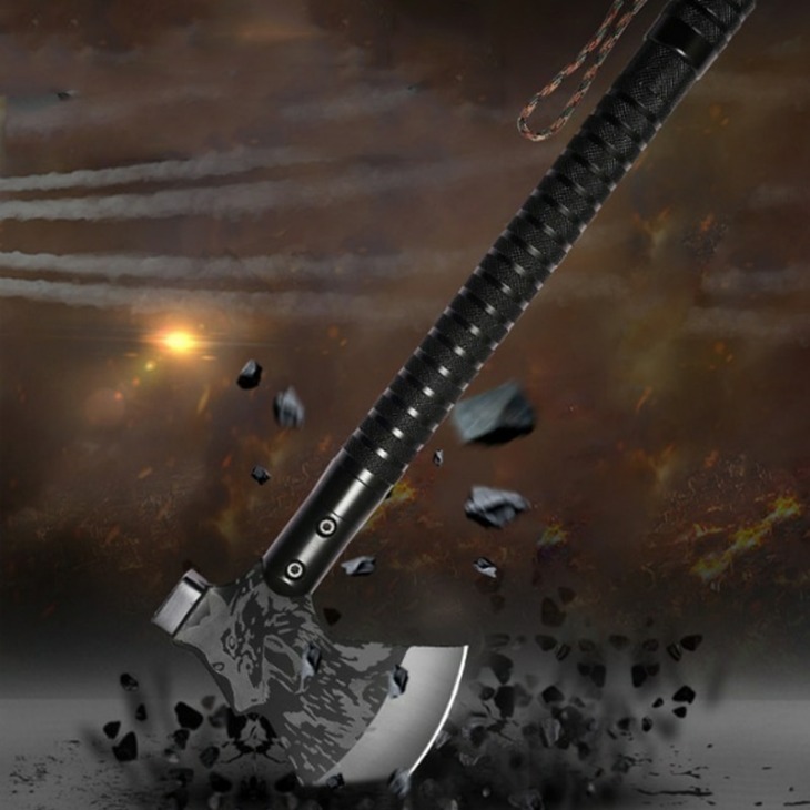 Összecsukható Kemping Ax Multi-Tool Kit Survival Sürgősségi Hajtómű ...