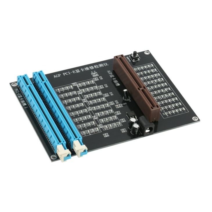Pc Agp Pci-E X16 Kettős Felhasználású Socket Tester Display Graphics ...