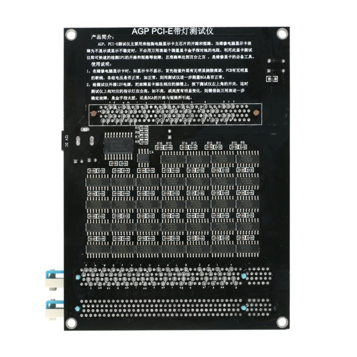 Pc Agp Pci-E X16 Kettős Felhasználású Socket Tester Display Graphics ...