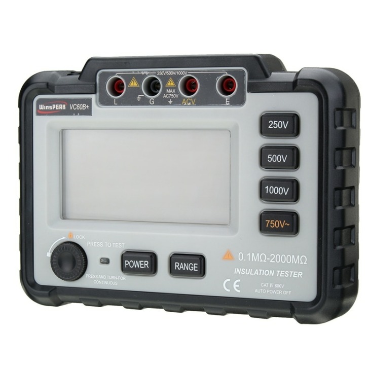 Winspeak Vc60B 1000V Meggörgi Szigetelés Teszter Megohm Meter Ohm ...