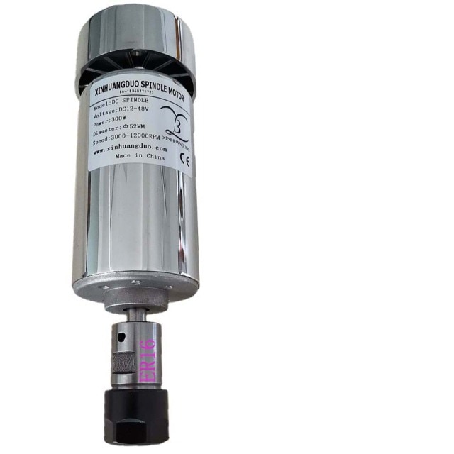 48V 200W / 300W / 400W / 500W Orsó Gravírozó Gép Orsószóró Motor ...