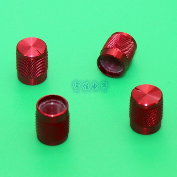 5 Db 10 * 12 Mm-Es Piros Alumínium Ötvözet Kis Gomb Potenciométer ...