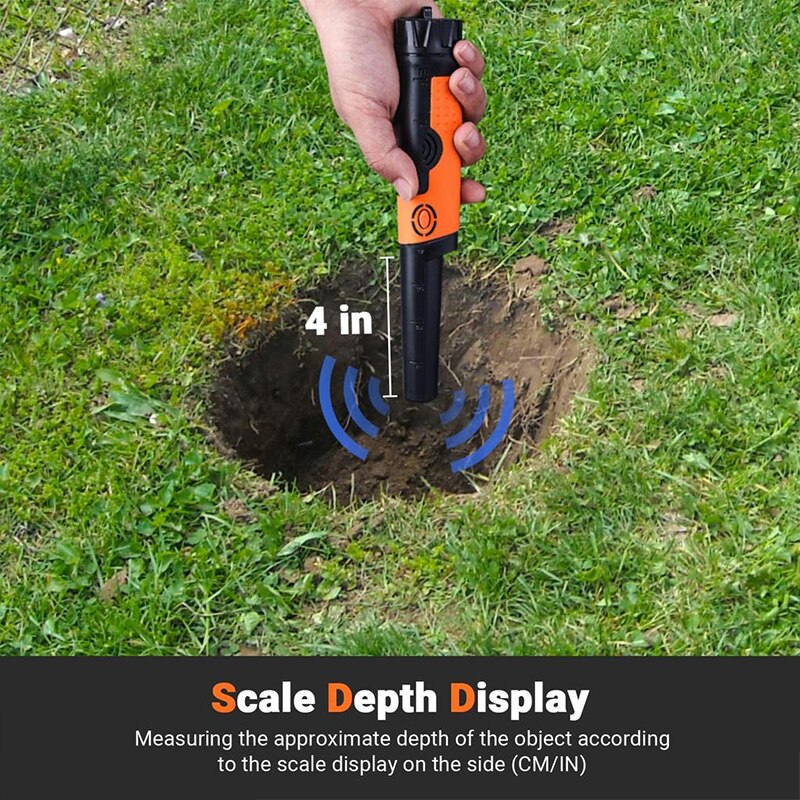 Tacklife Mpp01 Pinpointer Fémdetektor Ip68 Vízálló, Nagy Érzékenységű ...