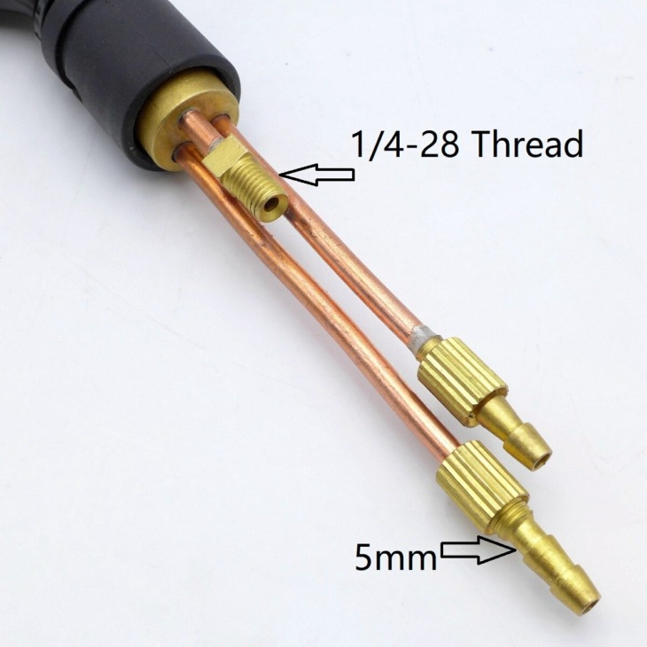 Wp-18 Wp18 Forgó Forgóvíz Víz Hűtött Tig Torch Head Burner Tömlő Argon ...