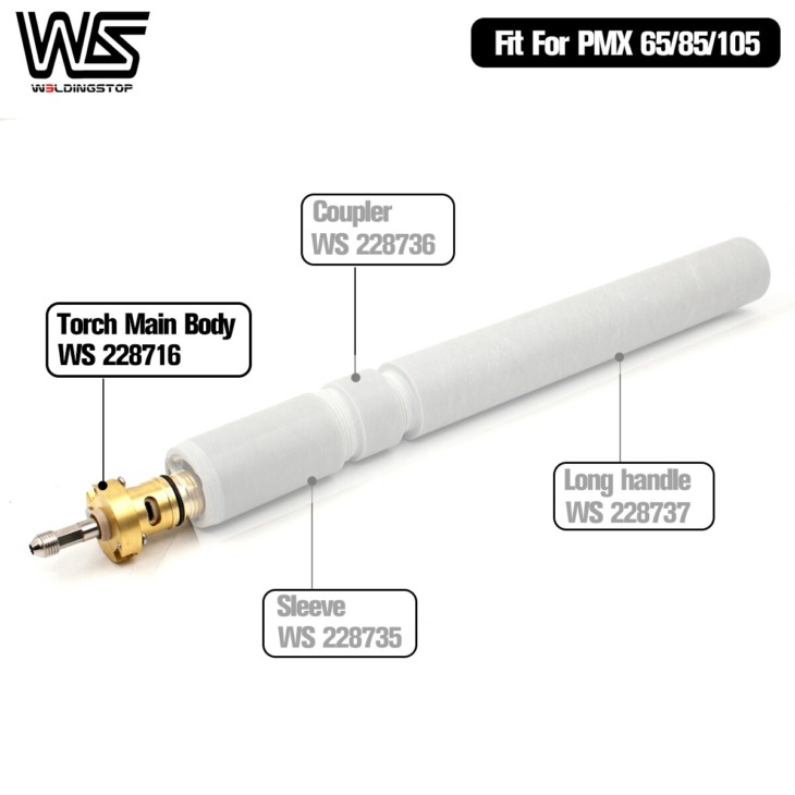 Ws 228716 Plazma Vágó Fáklya Fő Test 65 85 105 Fogyóhely Utángyűjtő ...