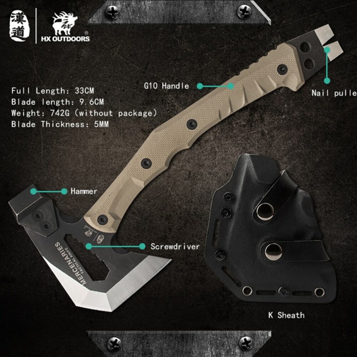 Hx Szabadban Mercenarys Teljes Tang Camping Survival Touris Ax Hatchet ...