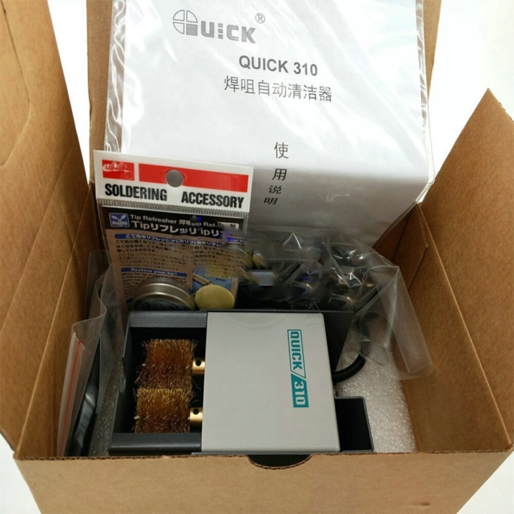 Eredeti Quick310 Tip Takarítógép Forrasztópáka Automatikus Tisztító ...