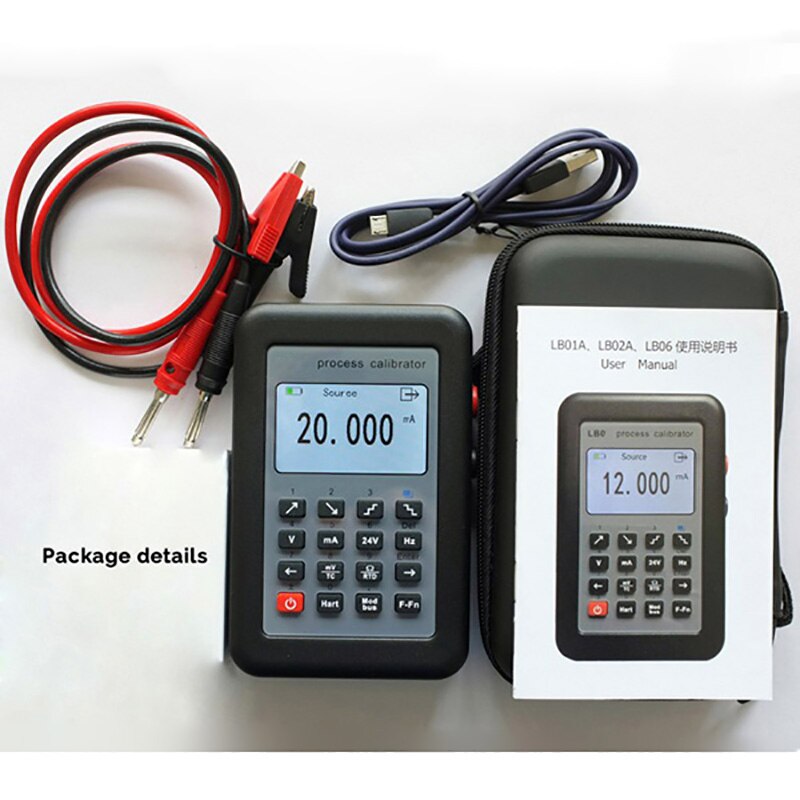 Precision New Lb02A Folyamat Kalibrátor Color Lcd Frekvencia Rtd Pt100 ...