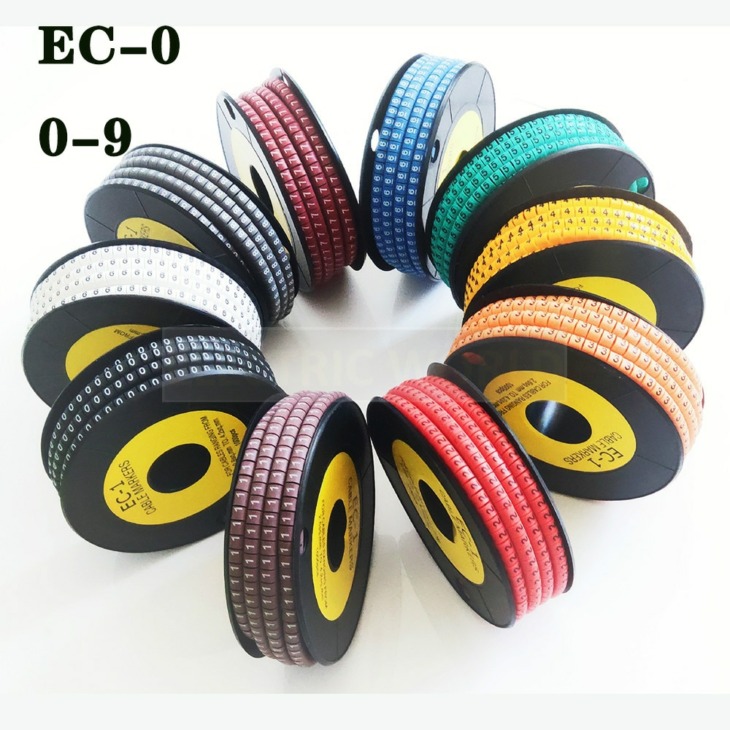 Kábeljelző Címke Ec-0 1000Dcs Huzaljelző 0-Tól 9-Ig 9 Kábelméret 1,5 ... Kábeljelző Címke Ec-0 1000Dcs Huzaljelző 0-Tól 9-Ig 9 Kábelméret 1,5 ...