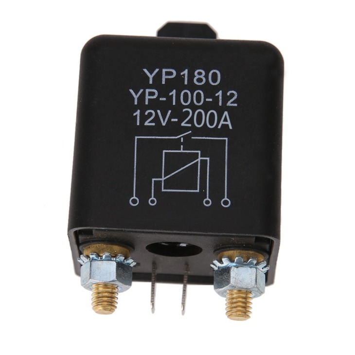 1Db Nagy Teljesítményű 4 Tűs Autó Relé 12V 200A Autó Teherautó Motor ...