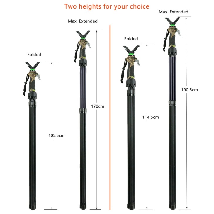 Fierydeer Wg-T02 Vadászat Trigger Fényképezés Stick Teleszkóp Kamera ...
