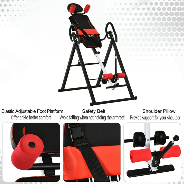 Yonntech Heavy Duty Gravity Inversion Table Vissza Fájdalomkezelési ...