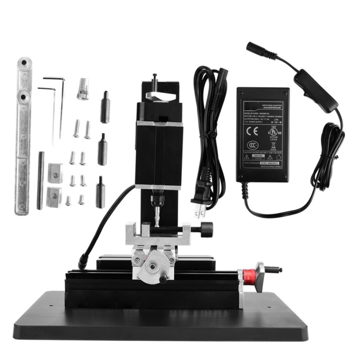 60W 12000Rpm Mini Metal Eszterga Diy Mini Marógép Miller 100-240 Mesa ...
