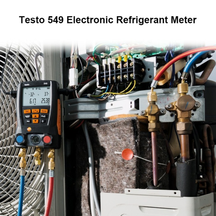 Manifold Digital Mastercool Testo 549 Digitális Csapteleppel ...