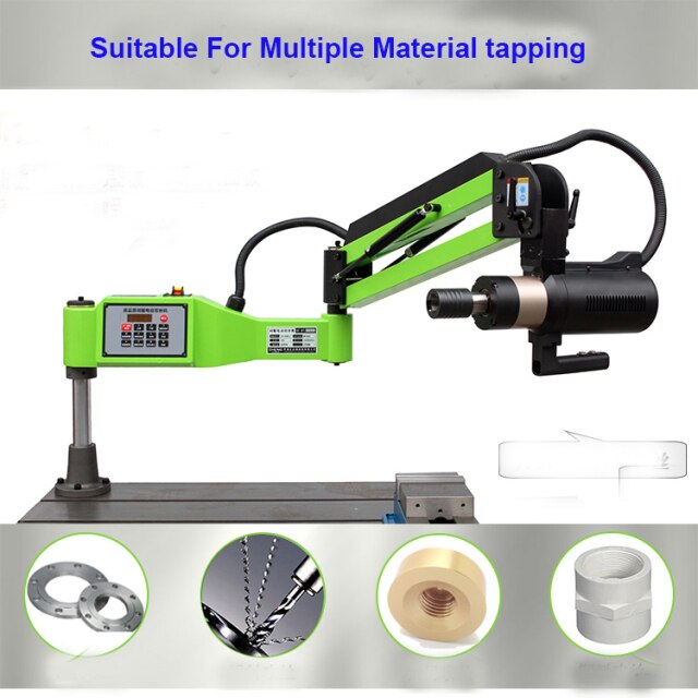 Új 220V M3-M16 360 Degrees Round Típusa Elektromos Tapping Machine Elektromos Tapper Tapping ...