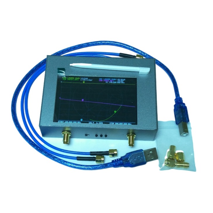 Eredeti Nanovna V2 Plus4 4 Inch 4Ghz Vector Network Analyzer 50Khz-4Ghz Rövidhullámú Hf Vhf Uhf ...